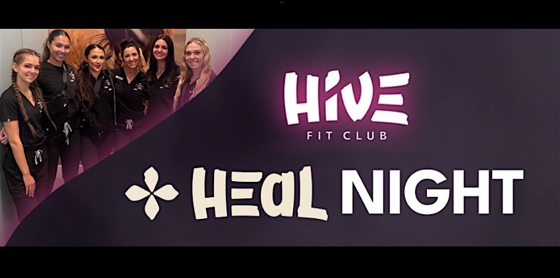 HIVE HEAL Night, Hive Fit Club, Scottsdale, 25 February 2025 | AllEvents