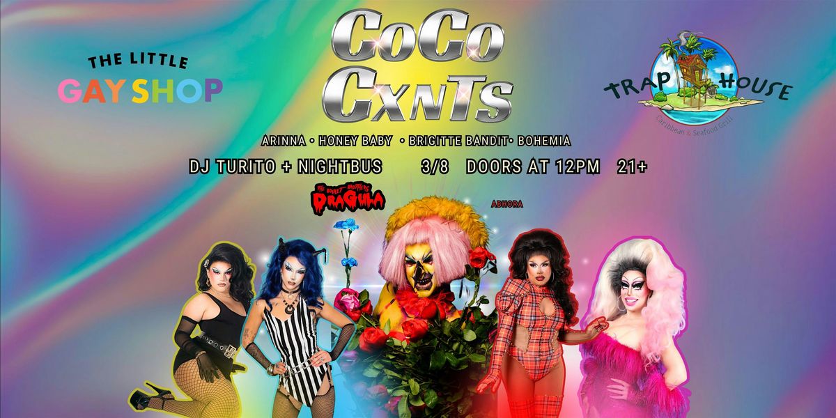 Coco Cxnts Drag Brunch ft. Abhora from Dragula S2 & Titans S1, Coconut ...