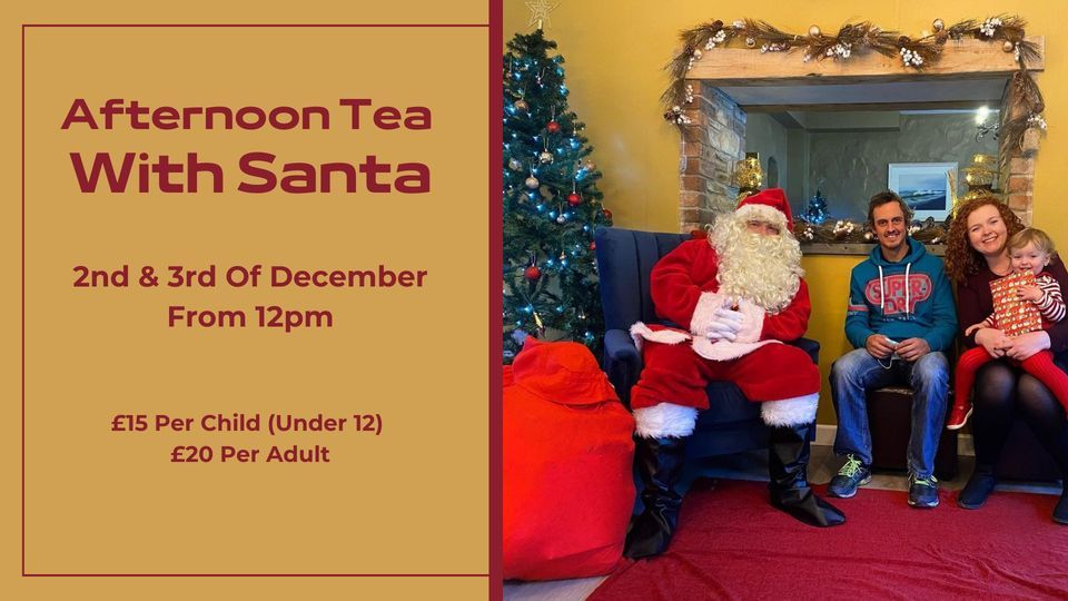 Afternoon Tea With Santa, Llety Cynin, Kilgetty, 2 December 2023 ...