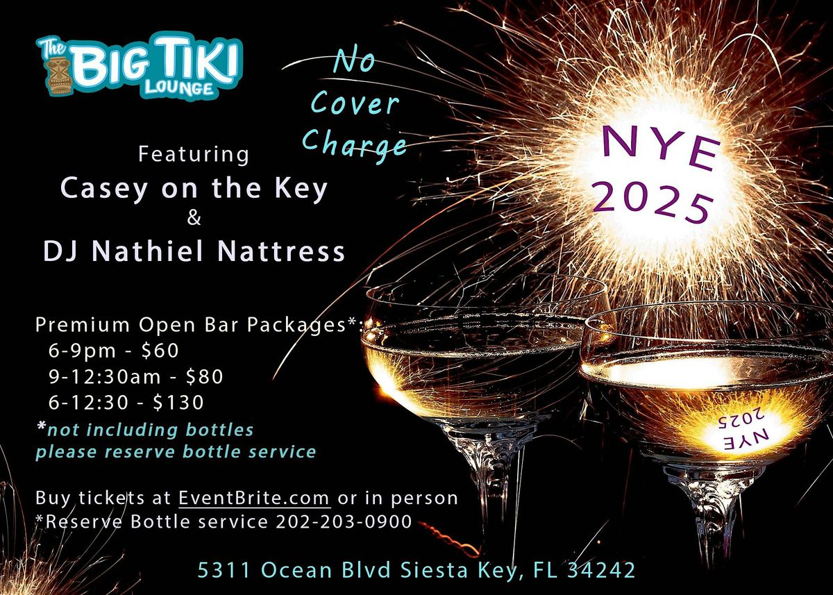 2025 New Years Eve Party at the Big Tiki Lounge, 5311 Ocean Boulevard ...