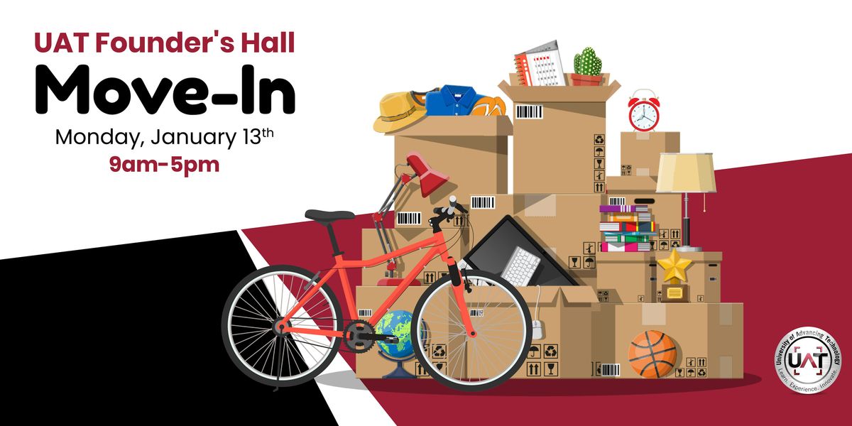 UAT Founders Hall Move-In: Spring 2025, Founder's Hall @ University of ...