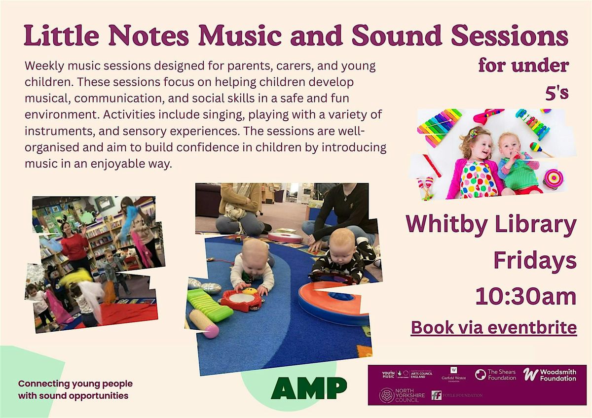 NEW LOOK Little Notes, Music sessions for 0-5s and their grown ups ...