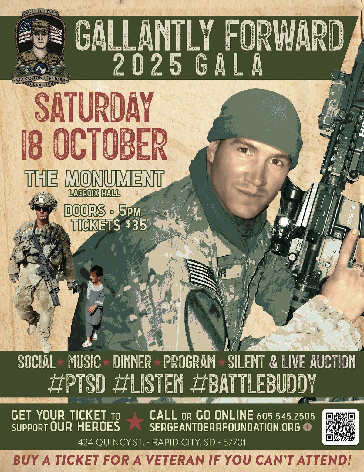 Gallantly Forward Gala, The Monument, Rapid City, 18 October 2025 ...