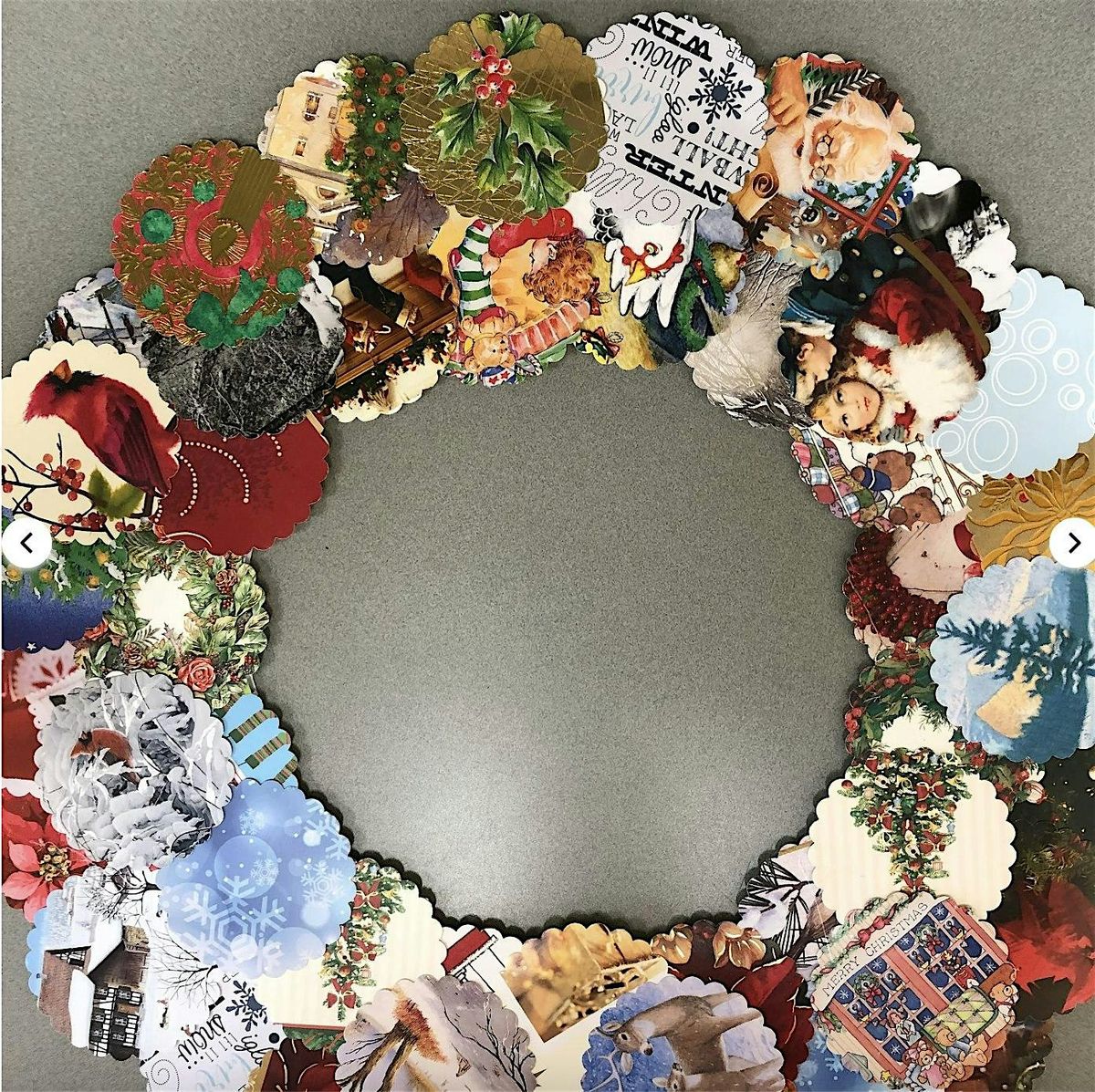 Upcycled Holiday Wreaths, UpCycle Creative Reuse Center, Alexandria, 20 ...