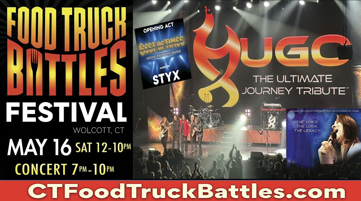 Hugo Concert -The Ultimate Journey Tribute & Food Truck Battle Festival ...