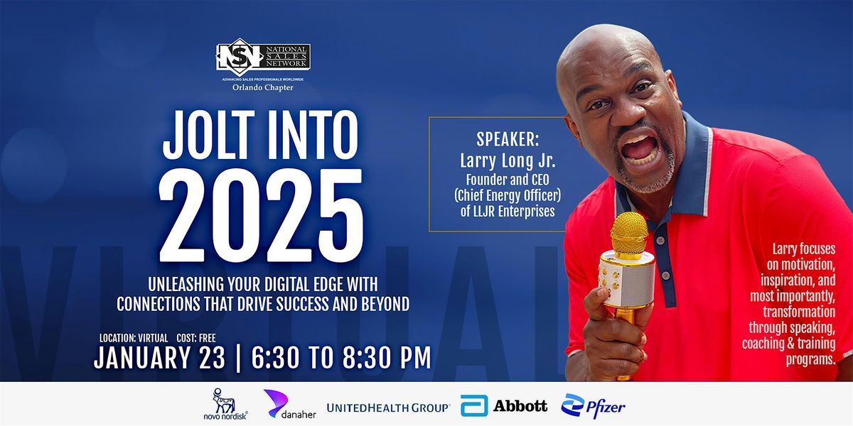 Jolt Into 2025, January 23 2025 | Online Event | AllEvents