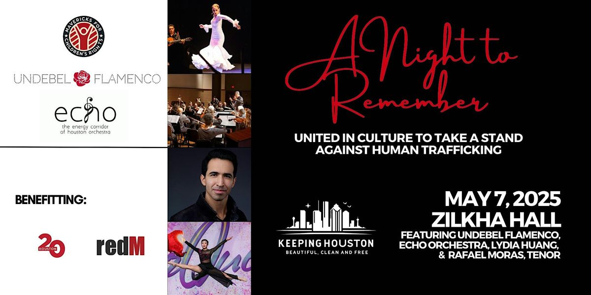 A Night to Remember | May , 7, 2025, Zilkha Hall, Houston, 7 May 2025 ...