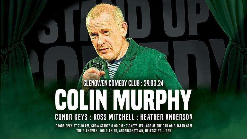 Colin Murphy [BBC’s Blame Game] // Glenowen Comedy Club // Good Friday ...