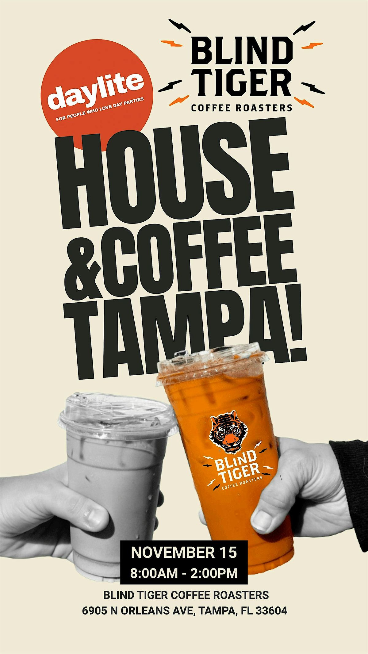 House & Coffee Tampa - Nov 15 - Blind Tiger Coffee Roasters, Blind ...
