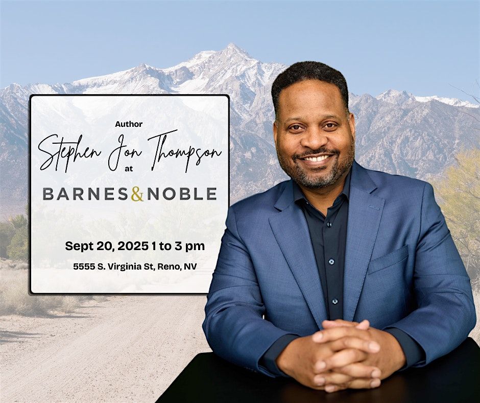 Hotel Goodbyes book signing with Stephen Jon Thompson, Barnes & Noble ...