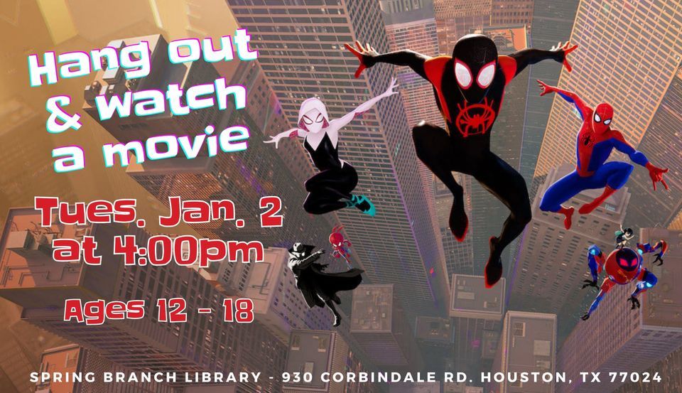 Lets Watch a Movie!, Spring Branch Memorial Branch Library, Houston, 2 ...