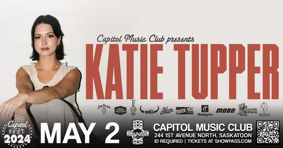 Katie Tupper - A Capitol 10th Anniversary Show, Capitol Music Club ...