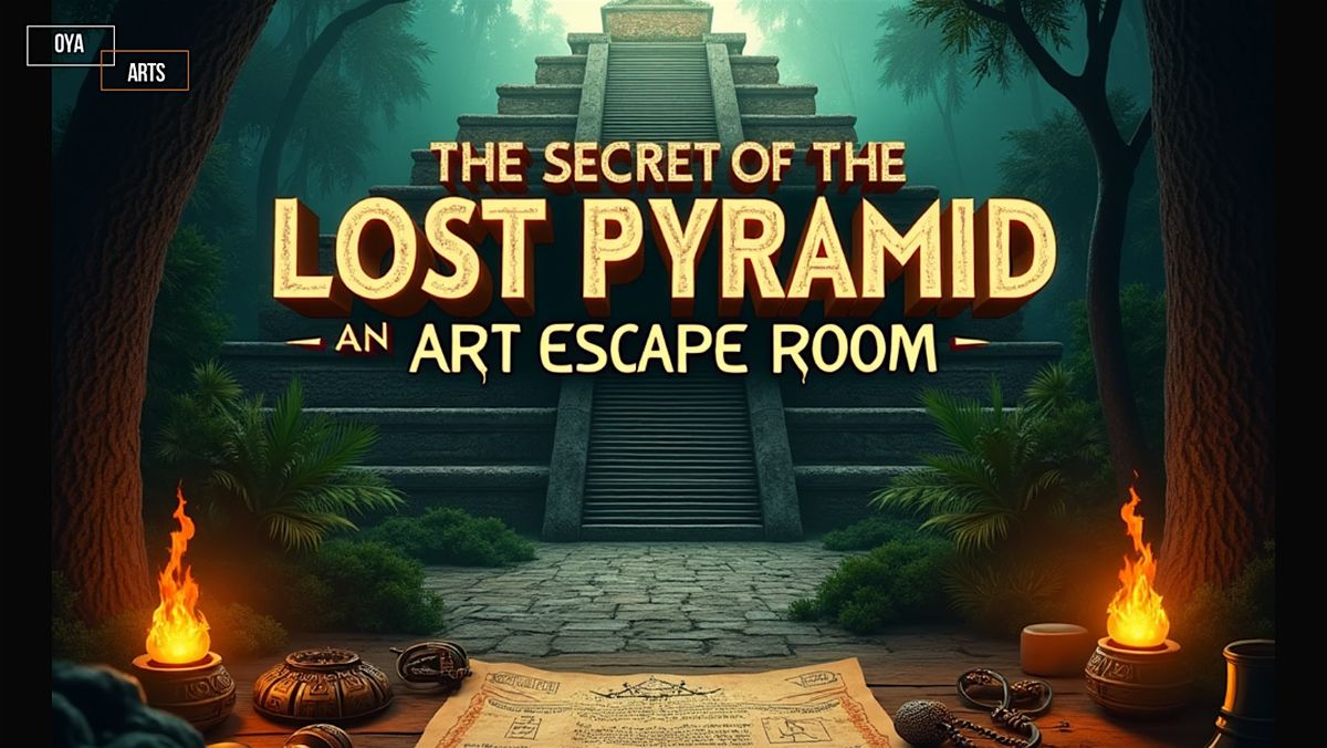 The Secret of the Lost Pyramid: An Art Escape Room Challenge, 1500 ...