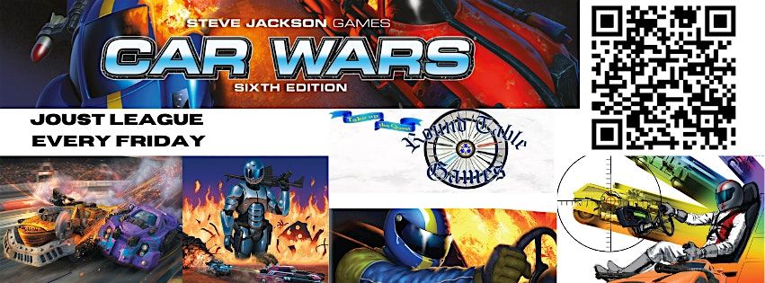 Car Wars Joust League at Round Table Games, Round Table Games, Carver ...