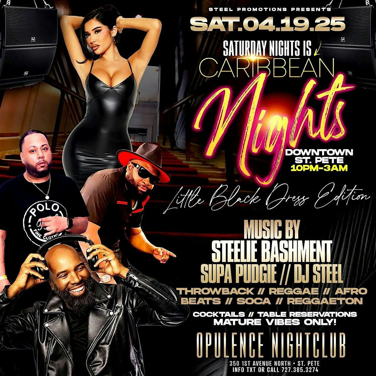 Caribbean Nights: Island Party Vibes, OPULENCE NIGHTCLUB, St ...