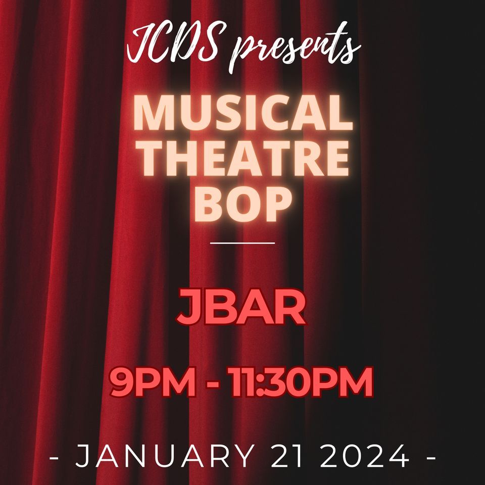 Musical Theatre Bop, Jesus College, Cambridge, 21 January 2024 ...