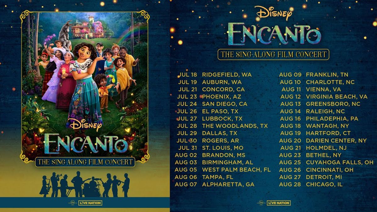 Encanto: The Sing Along Film Concert, Zellerbach Hall, Berkeley | AllEvents