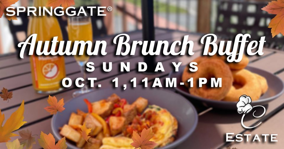 Autumn Brunch Buffet , SpringGate Vineyard, Highspire, 1 October 2023 ...