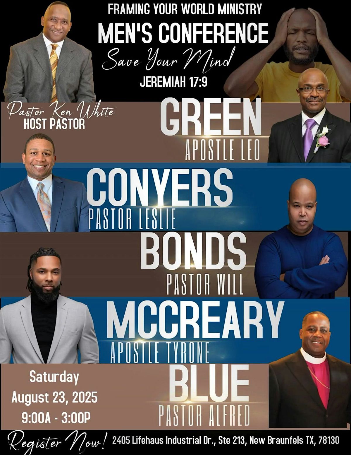 Framing your World Ministry - Mens Conference 2025, 2405 Lifehaus ...