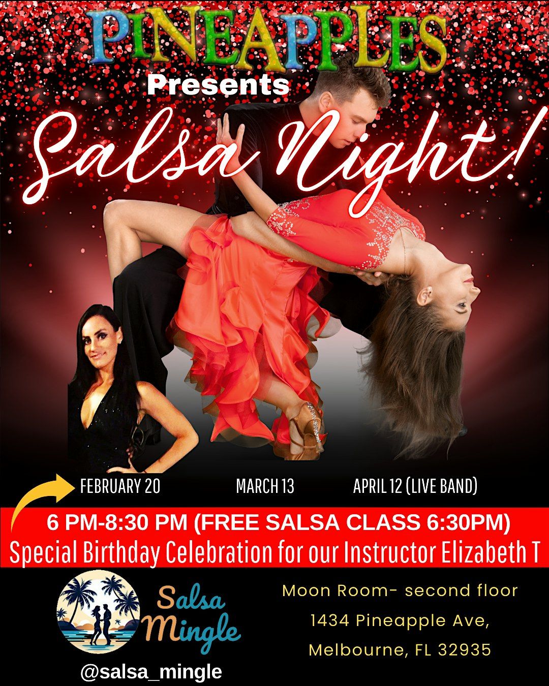 Pineapples Presents: Salsa Night by Salsa Mingle!, Pineapples ...