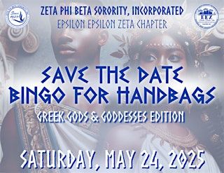 Bingo For Handbags: Greek Gods and Goddesses Edition, Hilton Orlando ...