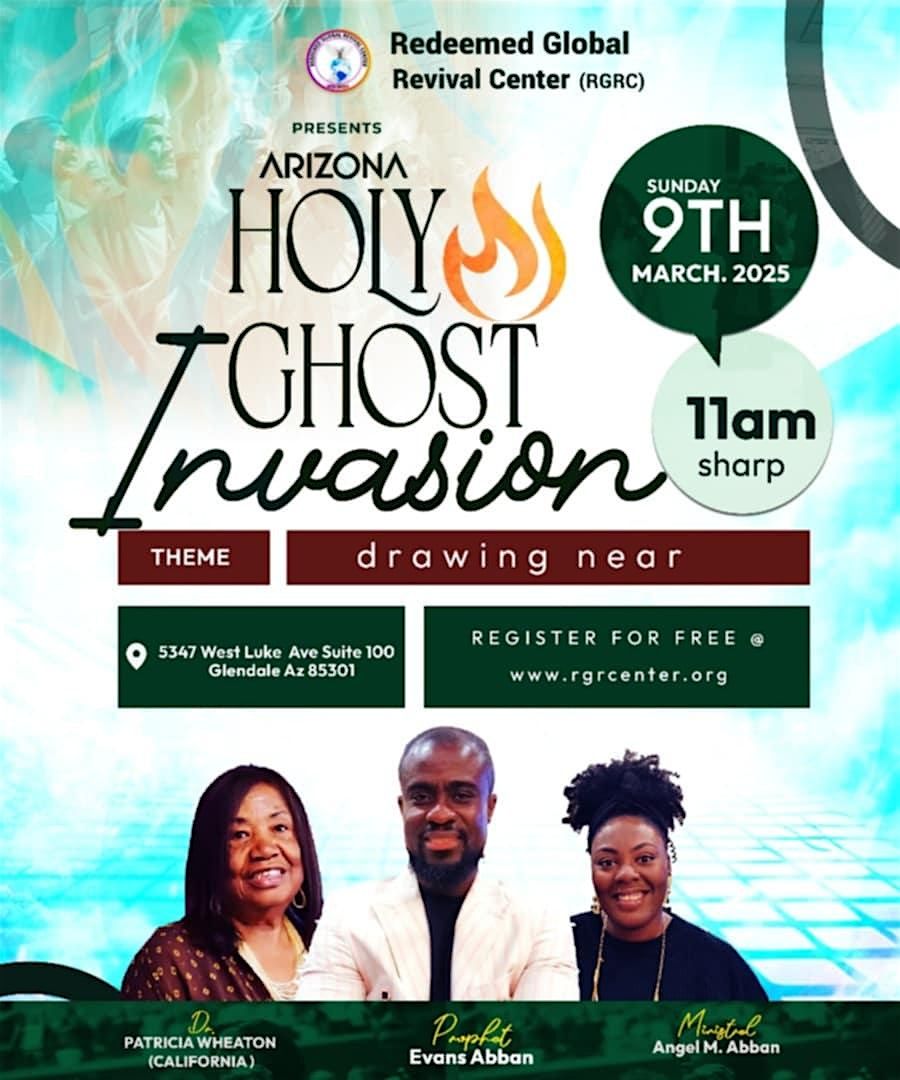 ARIZONA HOLY GHOST INVASION WITH DR PATRICIA WHEATON DUBBED DRAWING ...