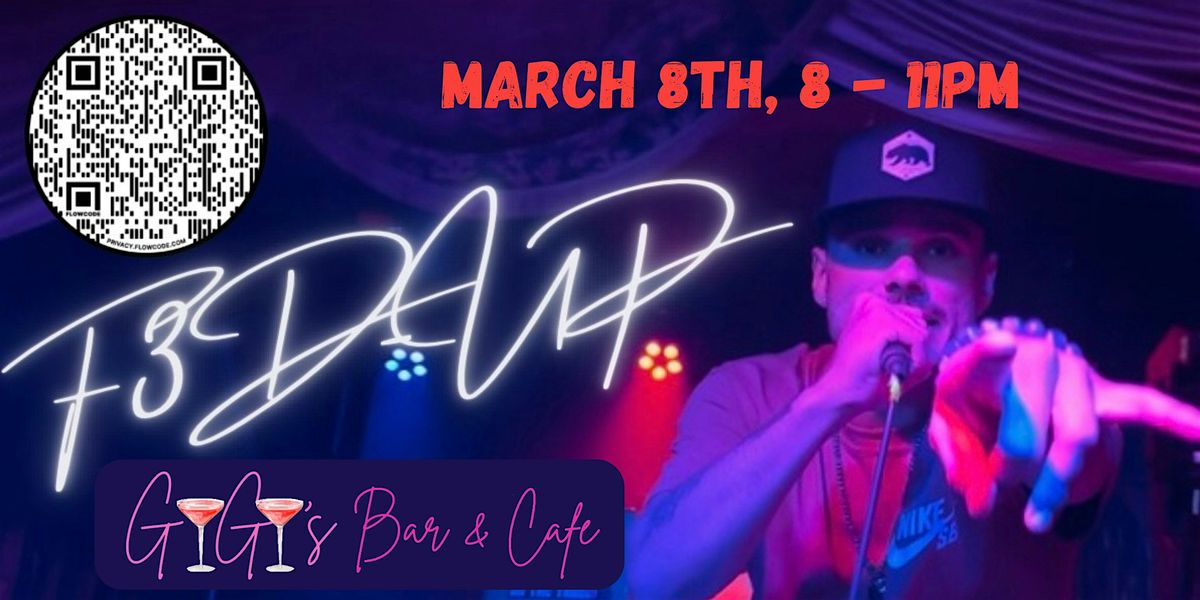 Artist & Rapper, F3D-UP Performs LIVE @ Gigis Bar & Cafe- Restaurant ...
