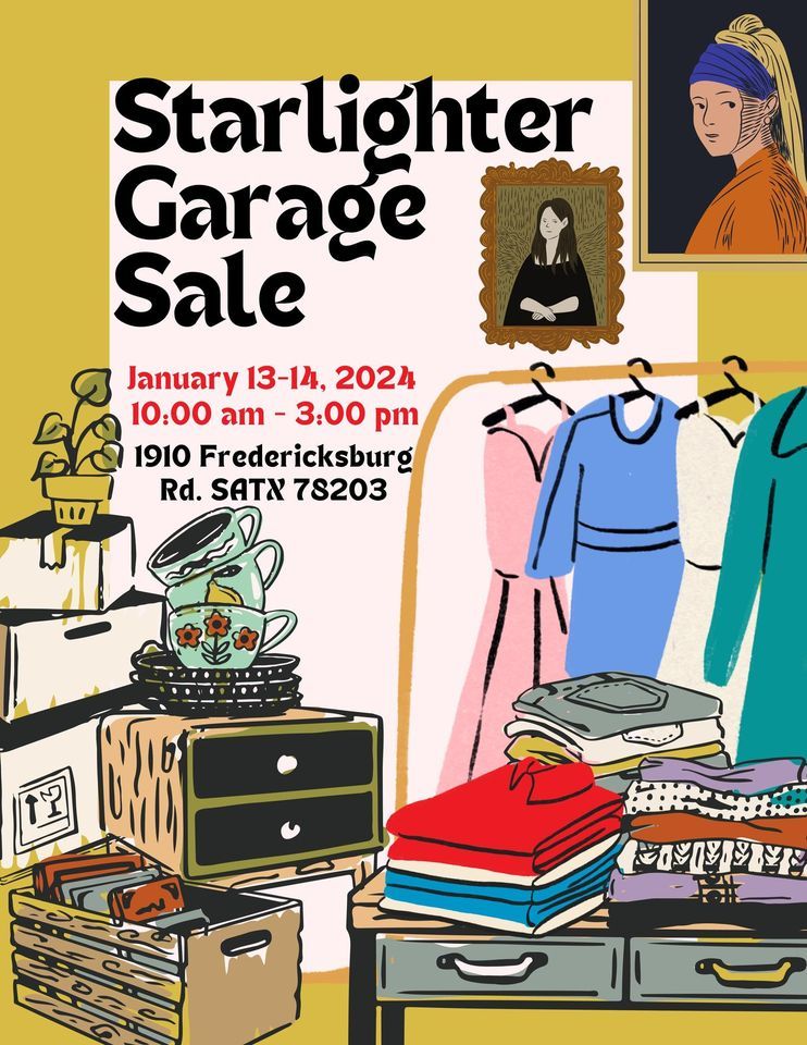 The Starlighter Garage Sale - Day 1 of 2, The Starlighter, San Antonio ...