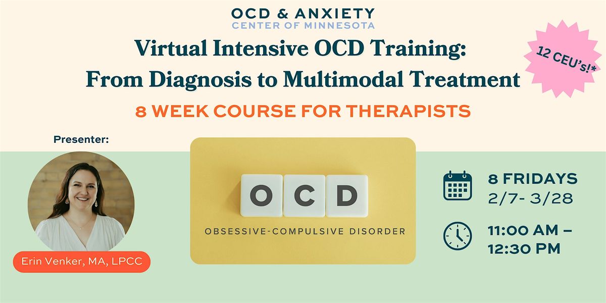 Intensive OCD Training: From Diagnosis to Multimodal Treatment ...