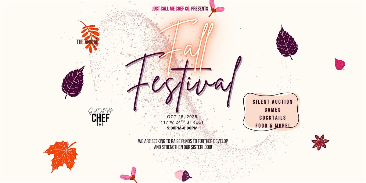 Just Call Me Chef Fall Festival, Our Time Kitchen, Baltimore, 25 ...