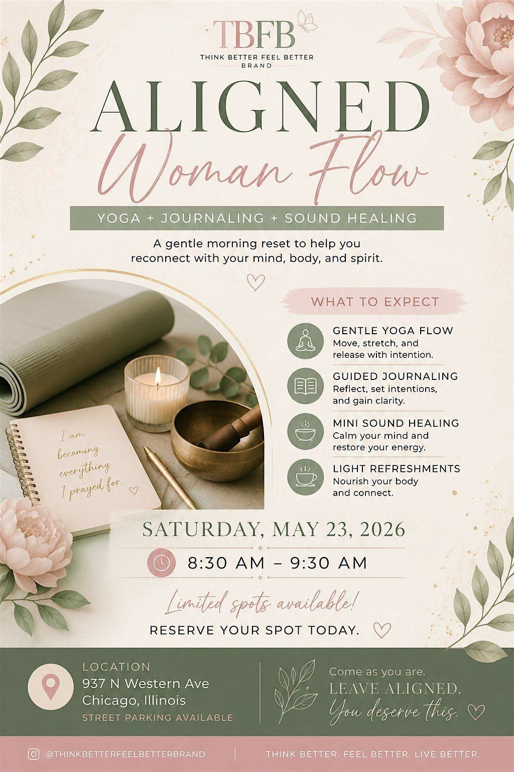 Attend Aligned Woman Flow in Chicago on May 23, 2026 | AllEvents
