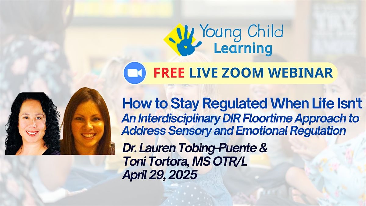Addressing Sensory & Emotional Regulation through a DIR Floortime Approach, April 29 2025 ...