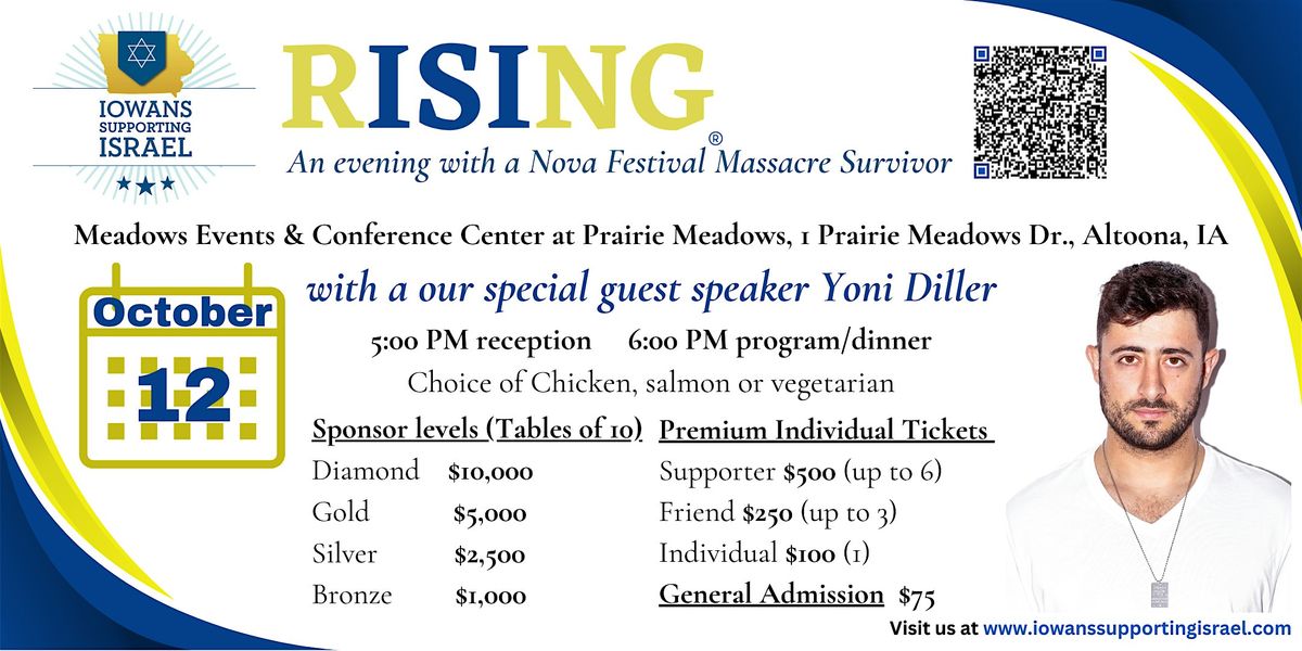 ISI Rising - An Evening with a Nova Festival Massacre Survivor, Meadows ...