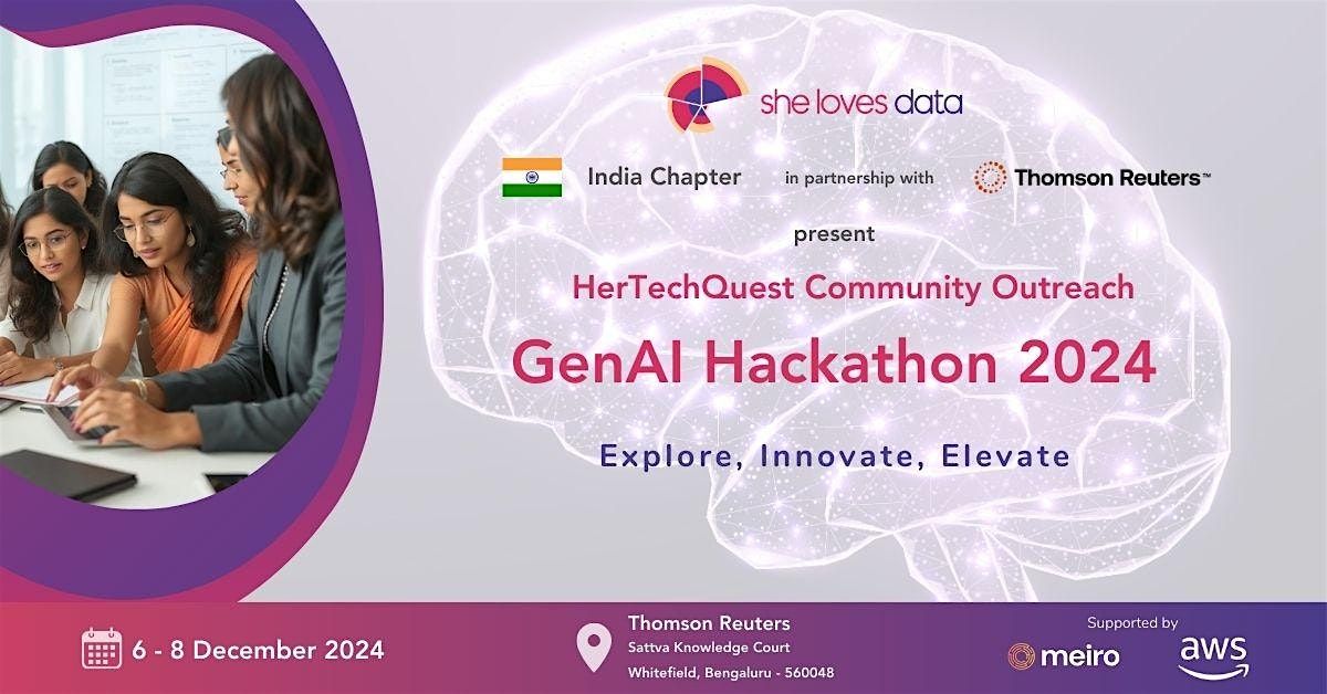 Bengaluru - GenAI Hackathon 2024_Hackathon_DEL, Thomson Reuters, Bengaluru, 6 December to 8 ...