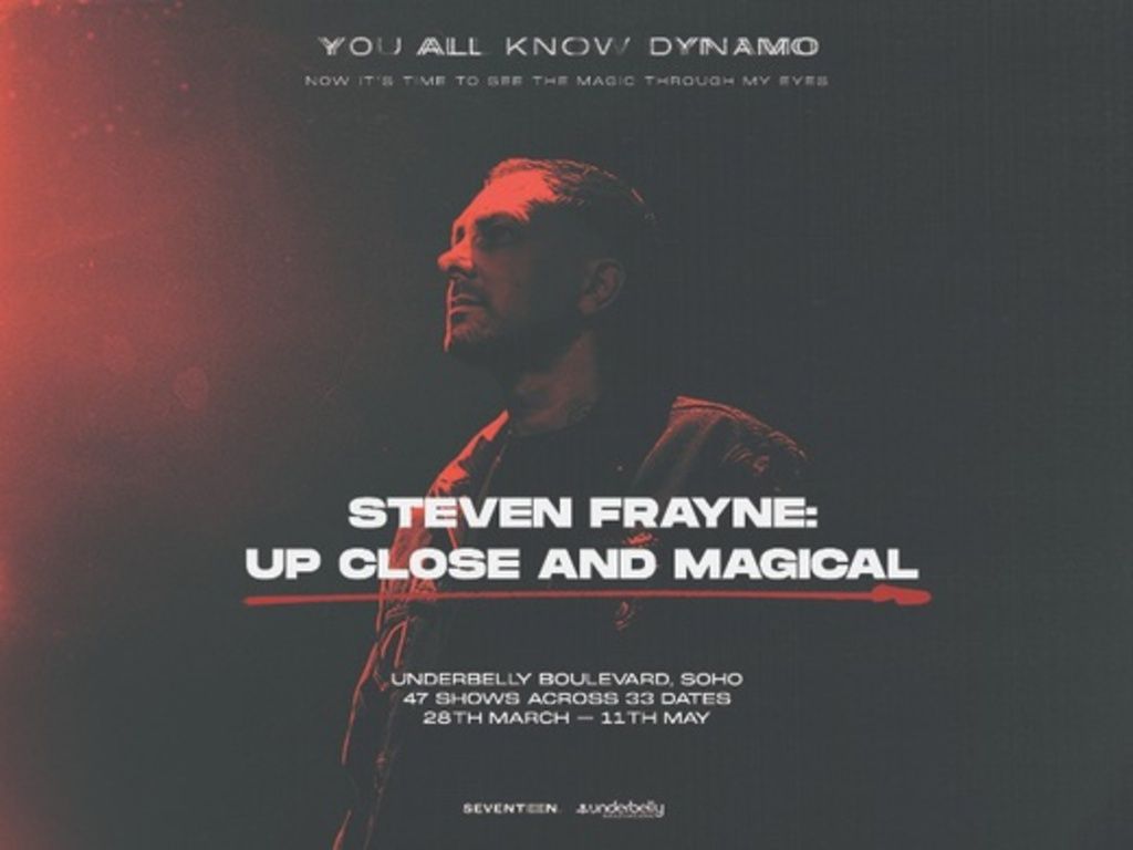 Steven Frayne: Up Close And Magical, Boulevard Theatre, London, 6 April ...