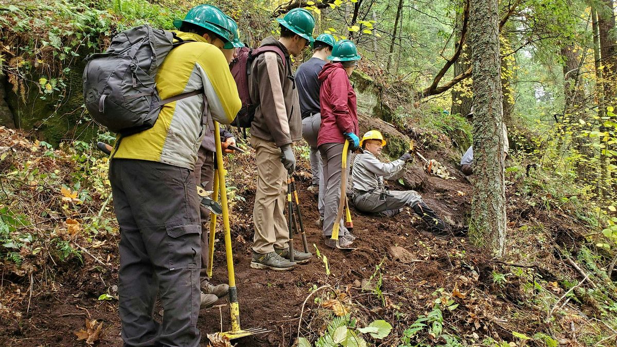 Madrone Wall New Trail Construction and Rock Work - PDX, Madrone Wall ...