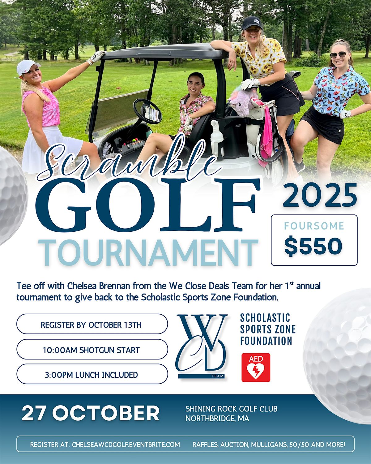 Chelsea Brennans Golf Tournament, Shining Rock Golf Club, Northbridge ...