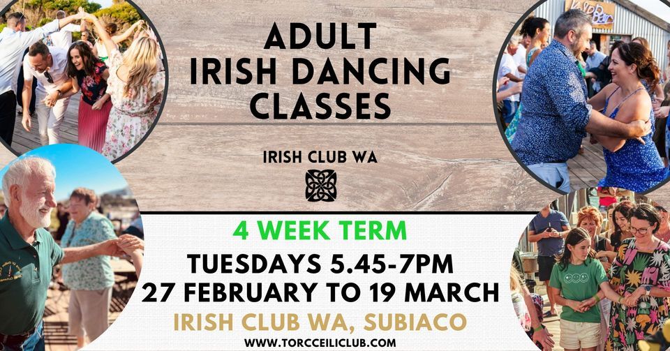 Irish Dancing Classes with Torc Ceili Club, Irish Club Western ...