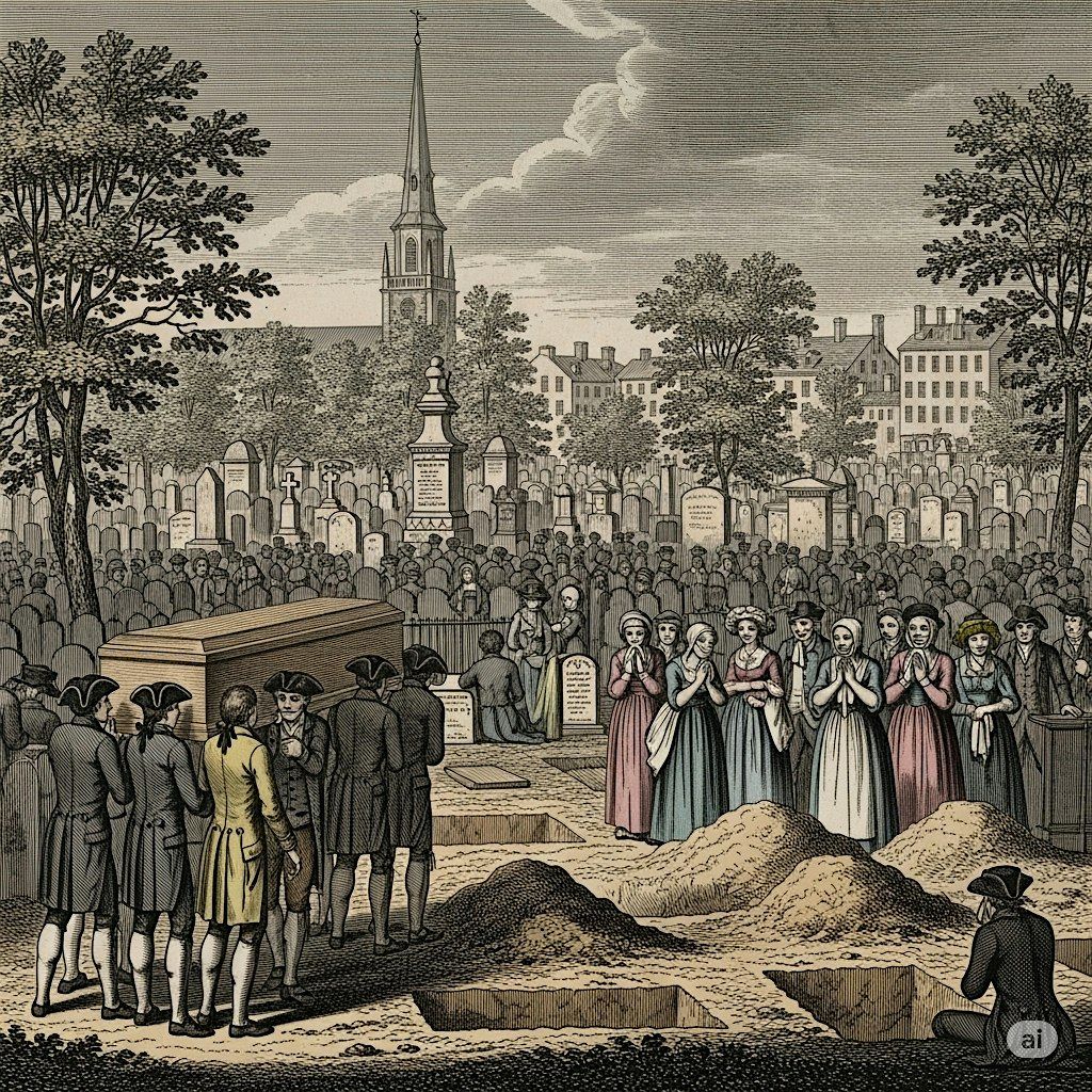 Yellow Fever 1793: Evening Tour, Christ Church Burial Ground ...