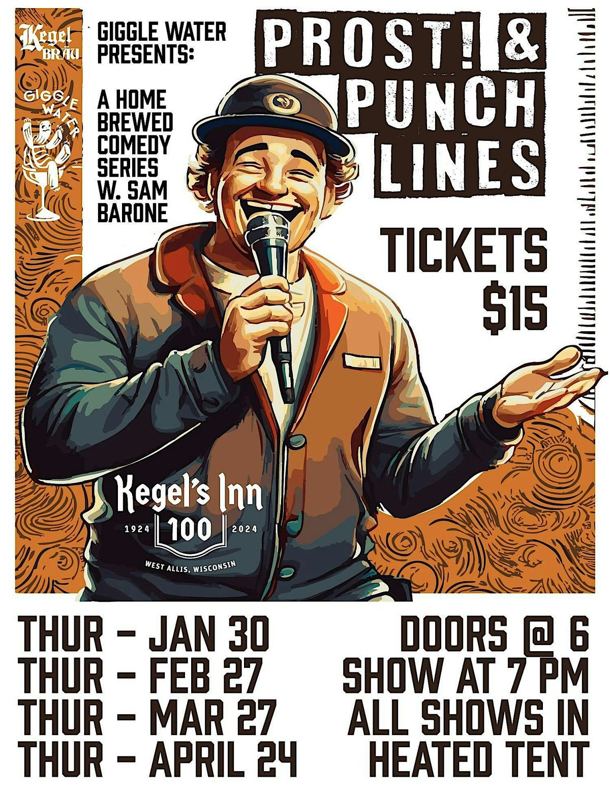 Prost & Punchlines - Chastity Washington, Tyler Menz, Bryan Laconte ...