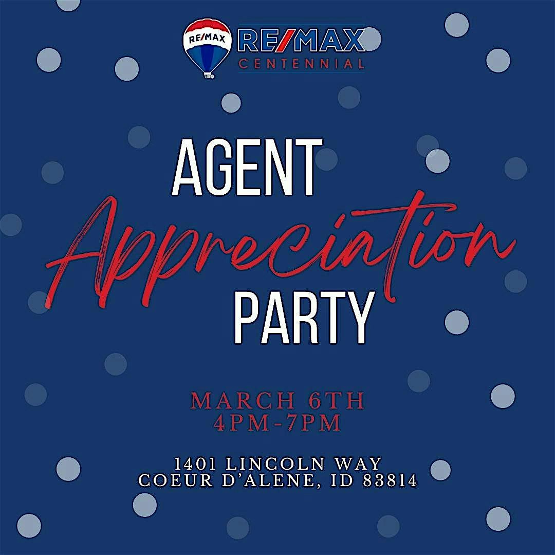 Agent Appreciation Party, 1401 Lincoln Wy, Coeur d'Alene, 6 March 2025 ...