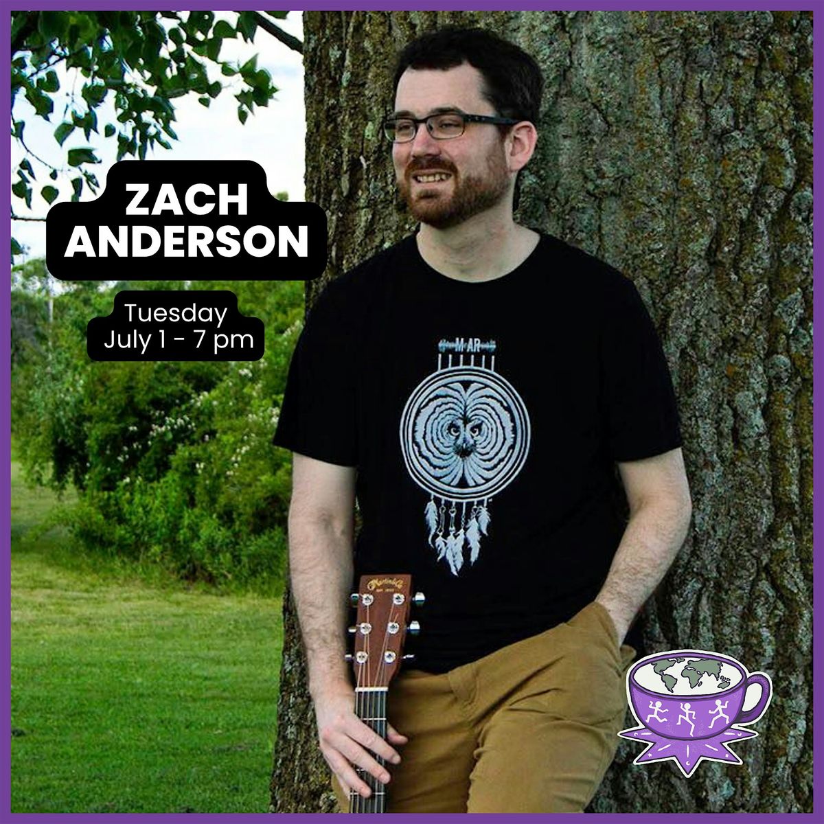 Connecticut singer-songwriter Zach Andersen Live at Klekolo, Klekolo ...