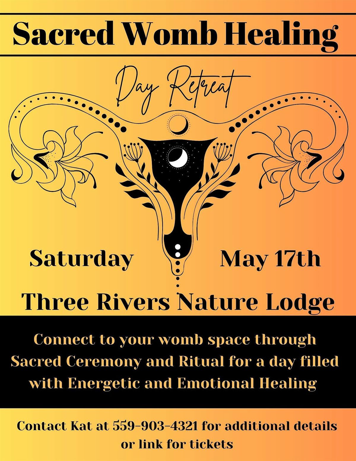 Sacred Womb Healing Day Retreat, Three Rivers, 17 May 2025 | AllEvents