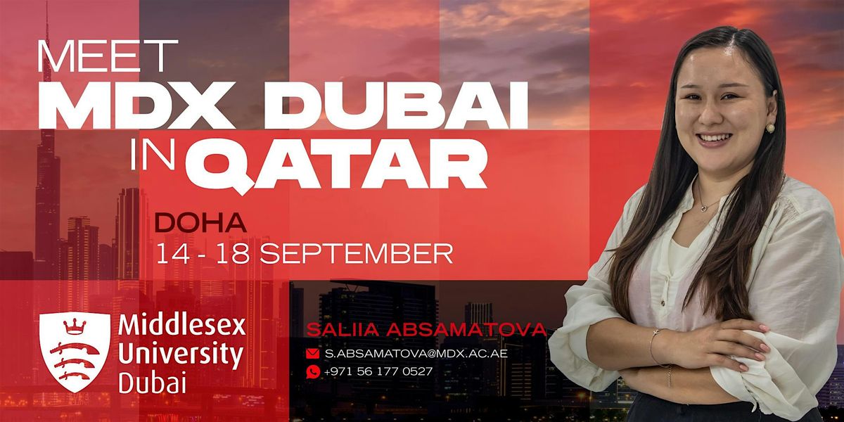 Meet MDX Dubai in Qatar, Doha, 14 September to 18 September | AllEvents