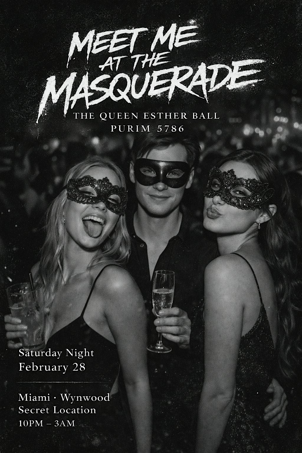 PURIM MASQUERAVE MIAMI - WYNWOOD, Astra Miami Rooftop, 28 February to 1 ...