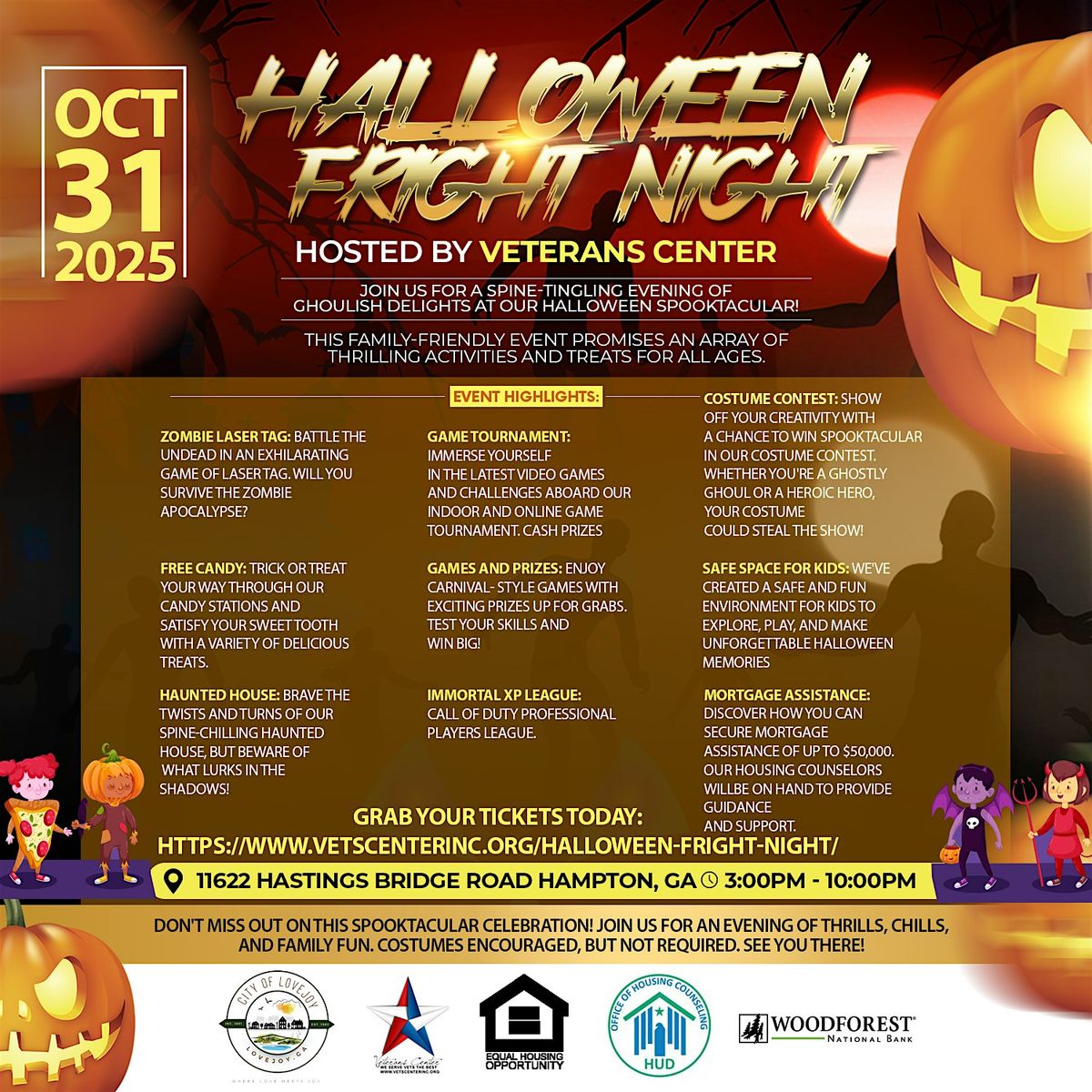 Halloween Fright Night, Lovejoy Community Center, 31 October 2025 ...