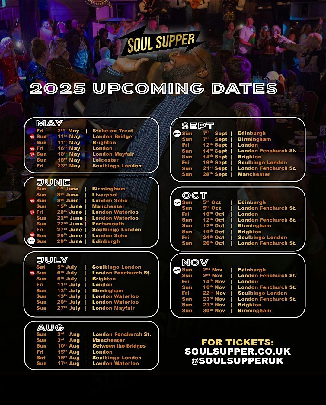 Soul Supper Immersive Dining Experience 2026 - LONDON WARDOUR STREET ...