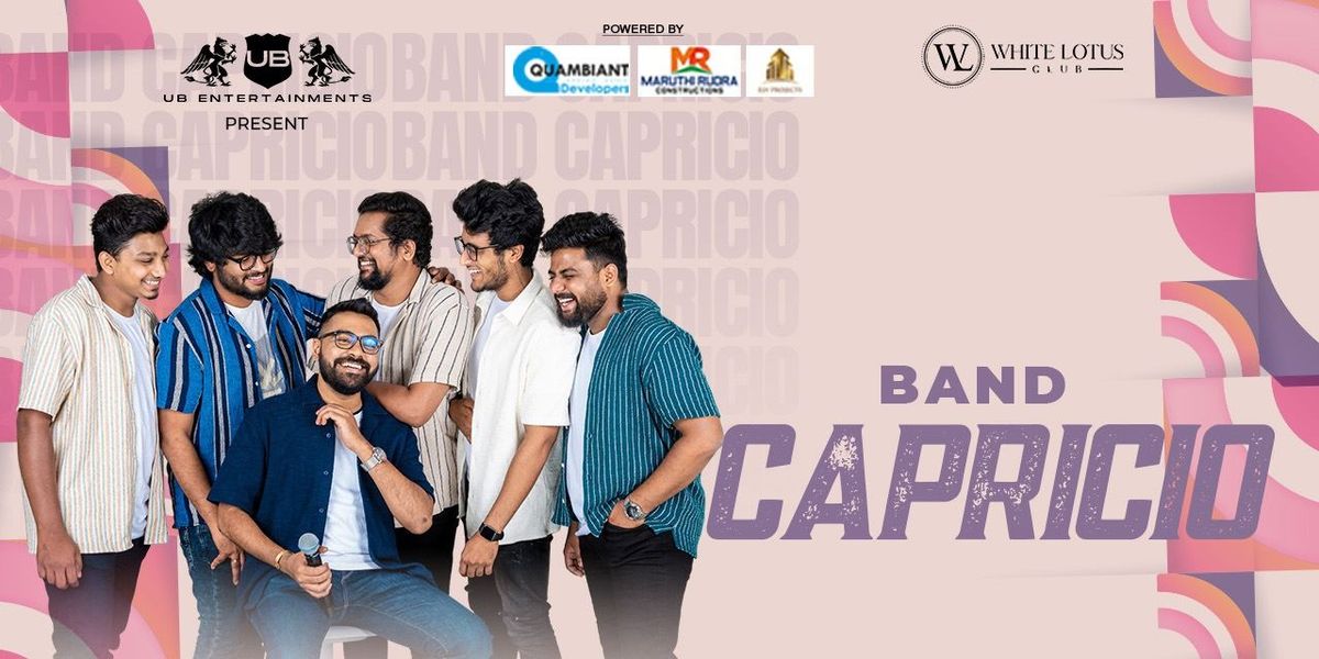 Band Capricio Biggest Live Concert Bengaluru, 26, Haralur Main Road ...
