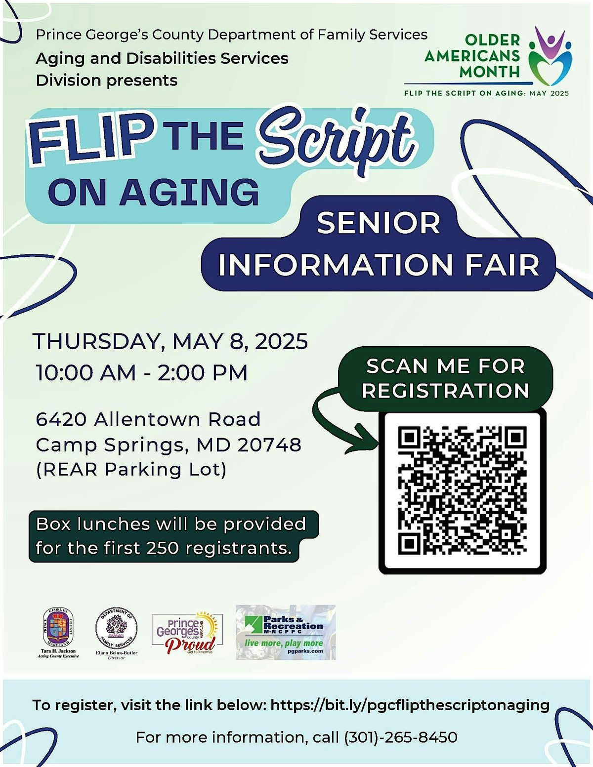 Older Americans Month Senior Information Fair, 6420 Allentown Rd ...