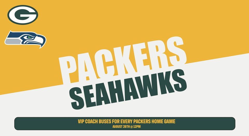 Packers vs. Seahawks Pre Season VIP Coach Buses, Wanaki Golf Course ...